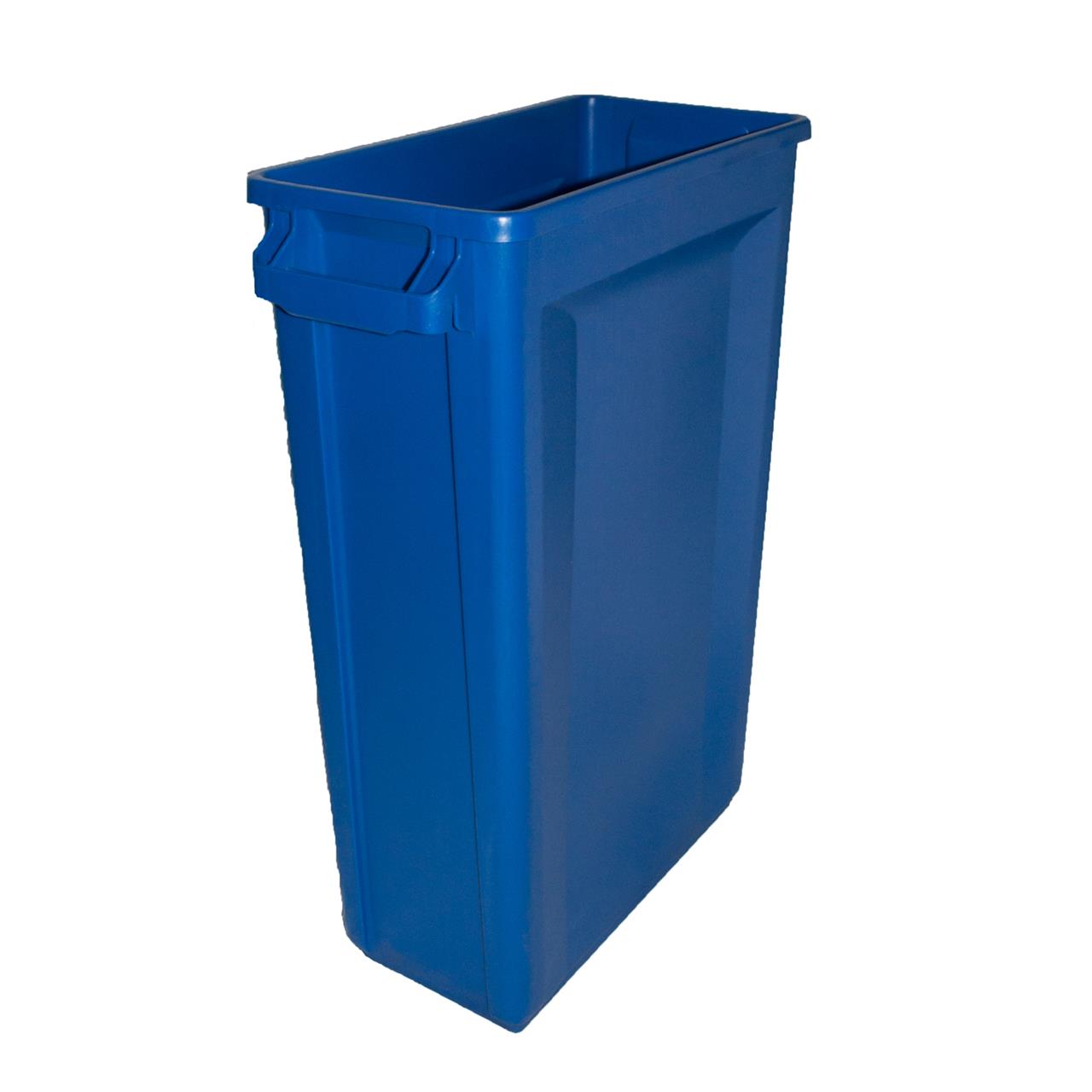 TRUST® Commercial Slim Bin Blue