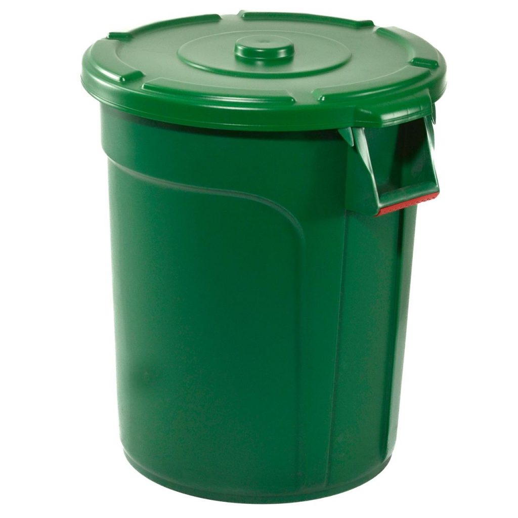 TRUST Commercial® Thor Round Bin Green